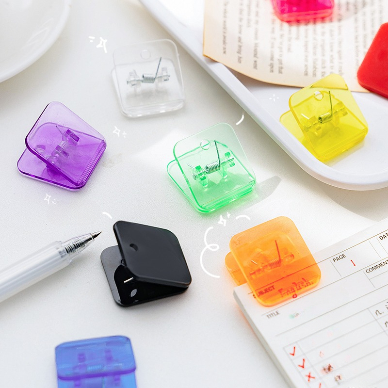 [F]Paper Clips Stationery Clip Plastic Clip File Clips | Shopee Singapore