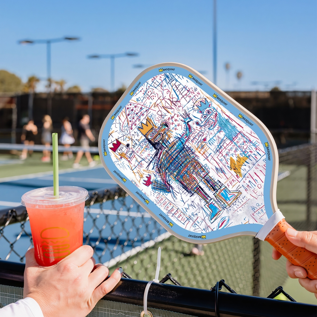 Street Outdoor Busquet Graffiti Carbon Fiber Pickle Racket Thickness ...