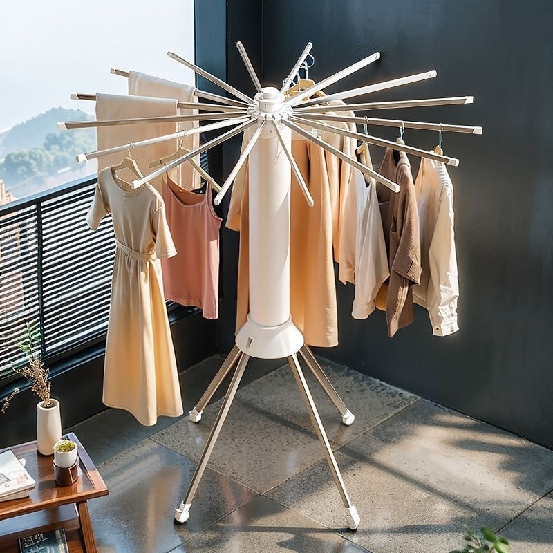 (SG STOCK) Clothes drying rack foldable clothes drying rack floor ...