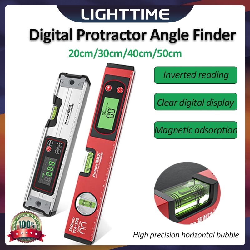Digital Protractor Angle Finder Bubble Magnetic Spirit Level Electronic ...