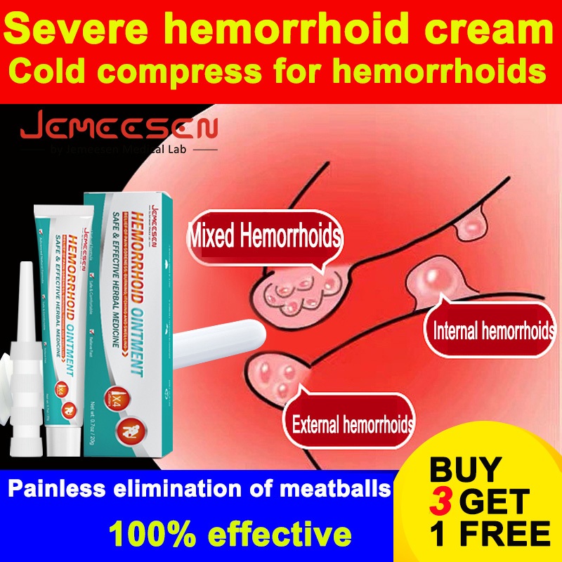 Jemeesen Hemorrhoids Cream Hemorrhoids Almoranas Ointment Original ...