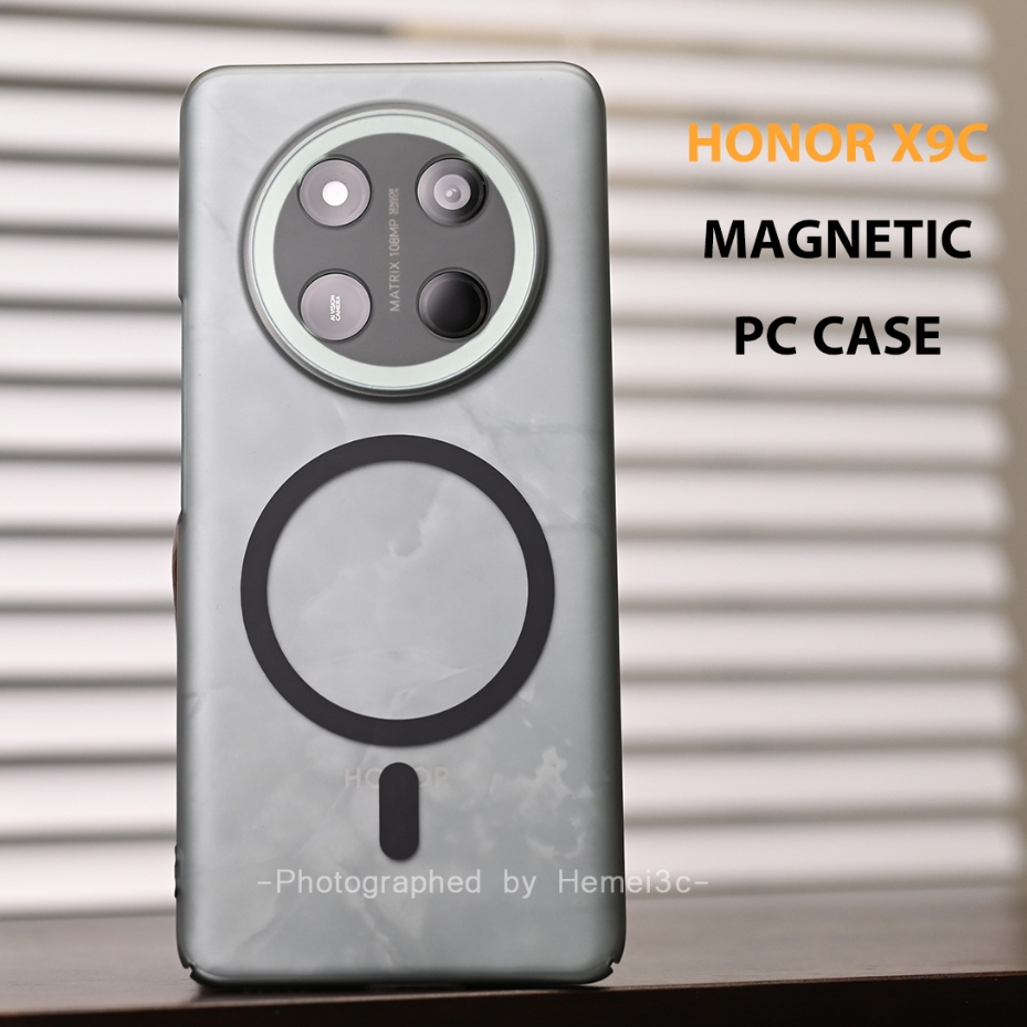 For Honor X9c Smart 5G Casing No Yellowing Transparent Slim Magnetic ...