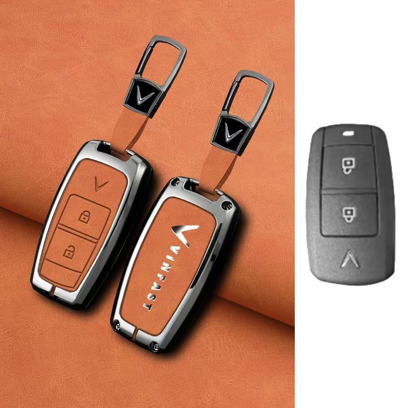 2 buttons Vinfast VF3 Key Cover, Vinfast Vf3 Key Cover, Vinfast Vf3 Key ...