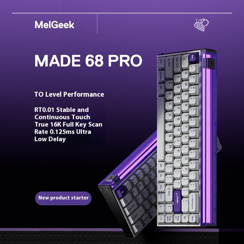 MelGeek | MADE68 PRO Keyboard | Magnetic Switches | Rapid Trigger ...