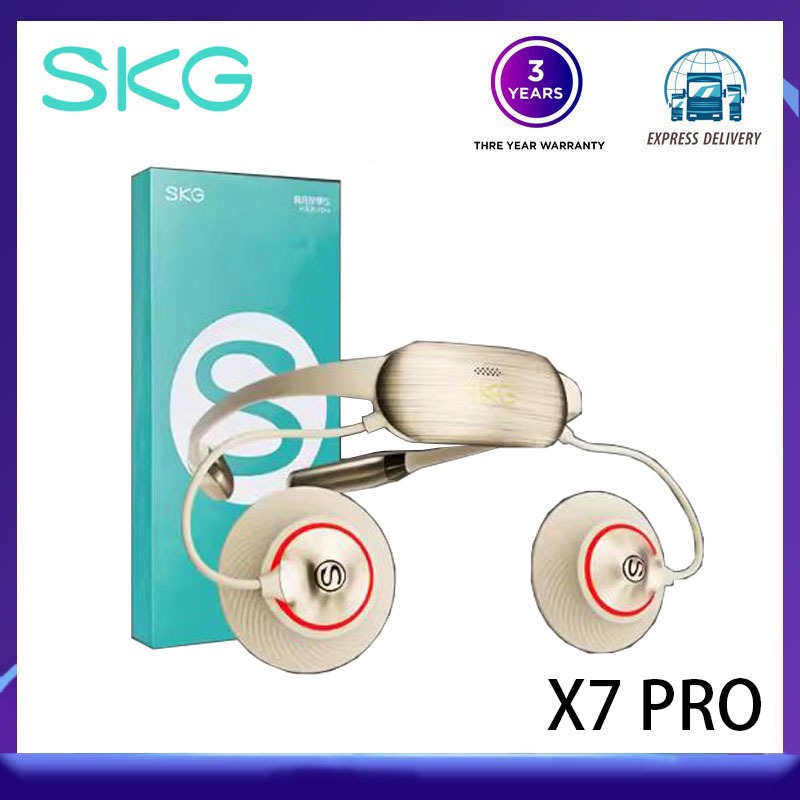 SKG X7 PRO Cervical Shoulder and Back Massager Mobile trapezius muscle lumbar and back massager ...