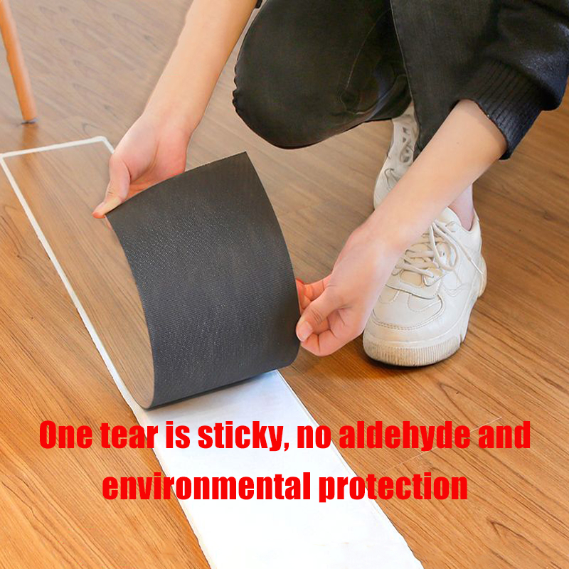 PVC Floor Stickers Self-Adhesive Vinyl Floor Thickened Waterproof and ...