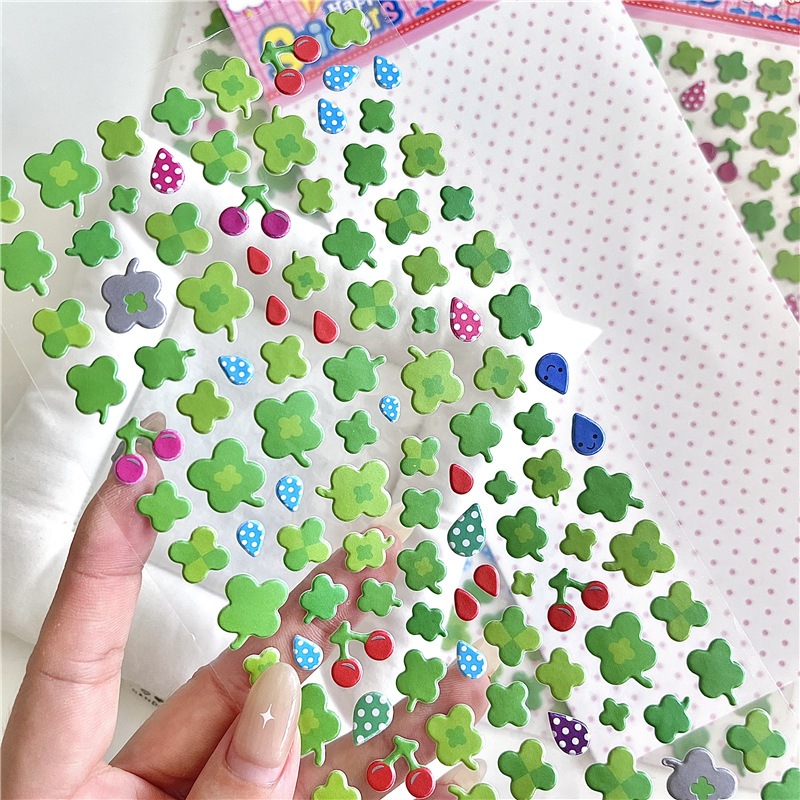 Traditional Collage Decorative Stickers Retro Handbook Stickers Four ...