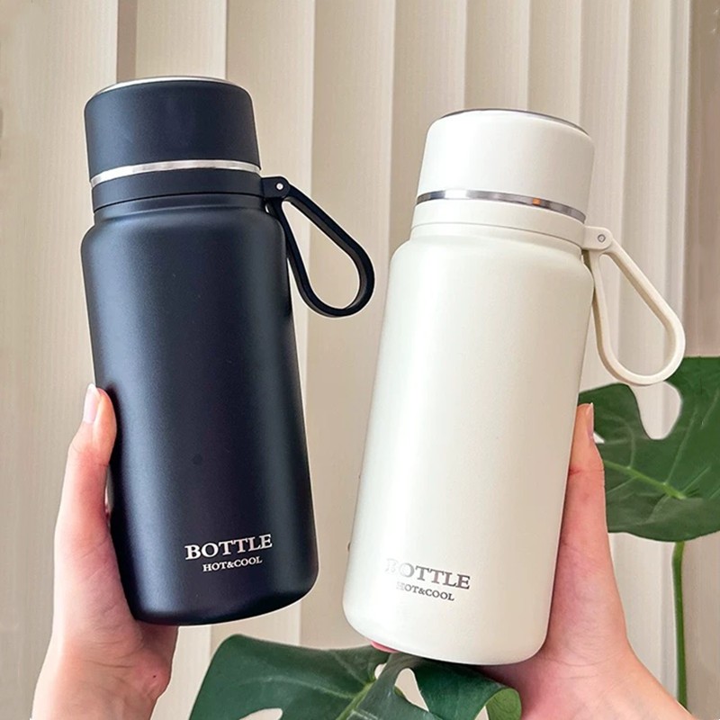 650ml/850ml Fashion Stainless Steel 316 Thermal Flask With Filter Portable Long Term Insulation ...