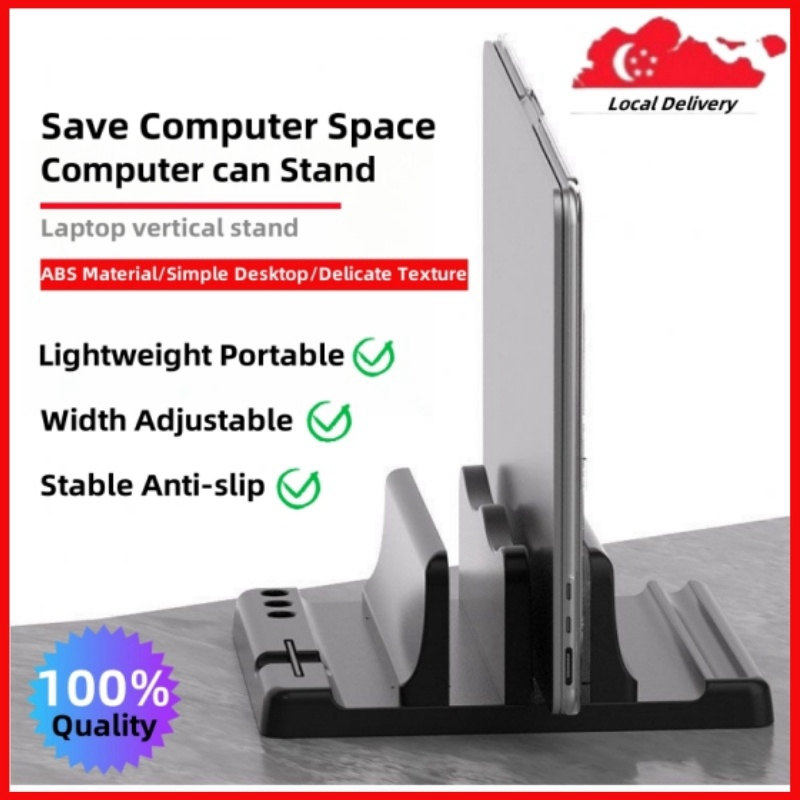 Vertical Laptop Adjustable Stand Laptop Holder Stand Laptop Vertical ...