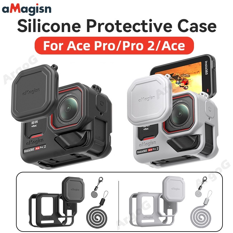 aMagisn Silicone Case for Insta360 Ace Pro 2 / Pro / Ace All-Round ...