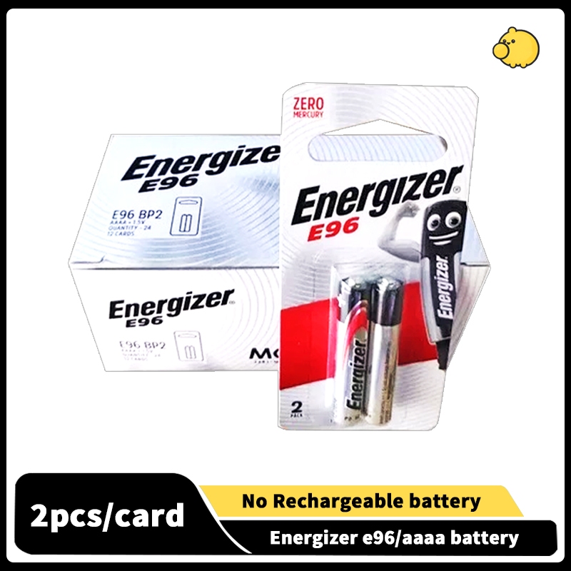 2pcs/lot Energizer e96 AAAA Battery 1.5V Alkaline Battery For Stylus ...