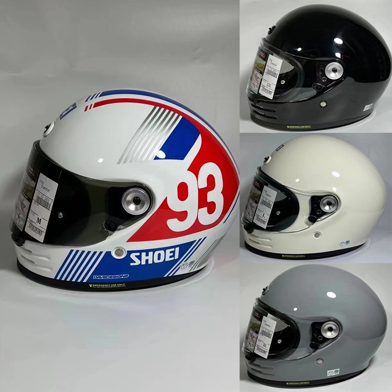 Shoei Glamster Retro helmet motorcycle full face helmet riding anti ...