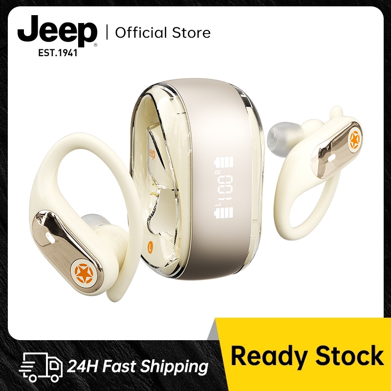 Jeep EW128 Open Ear Earphone Bluetooth 5.4 Wireless Earbuds HIFI Sound ...