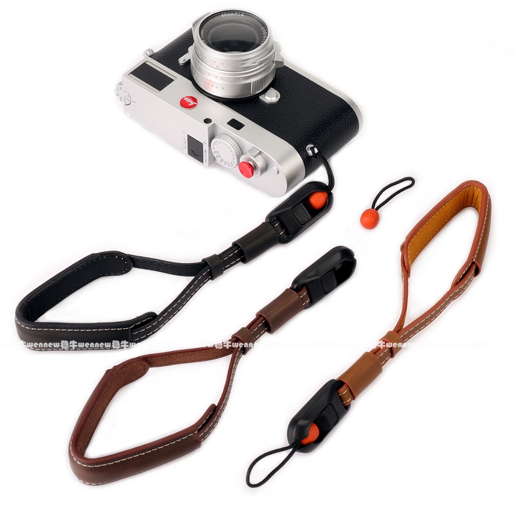 Quick Release Buckle Beads PU Leather Camera Hand Wrist Strap for ...
