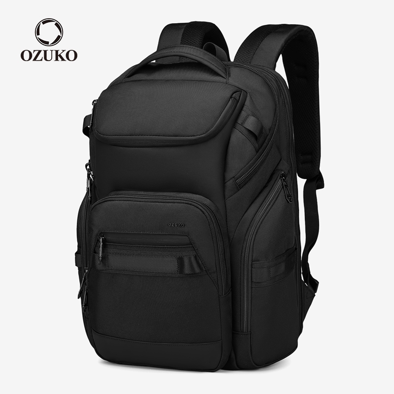 OZUKO Fashion Backpack Men Multifunction Laptop Waterproof Outdoor ...