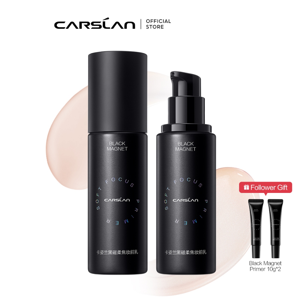 Carslan Black Magnet Soft Focus Primer Makeup Base Oil Control 30g ...