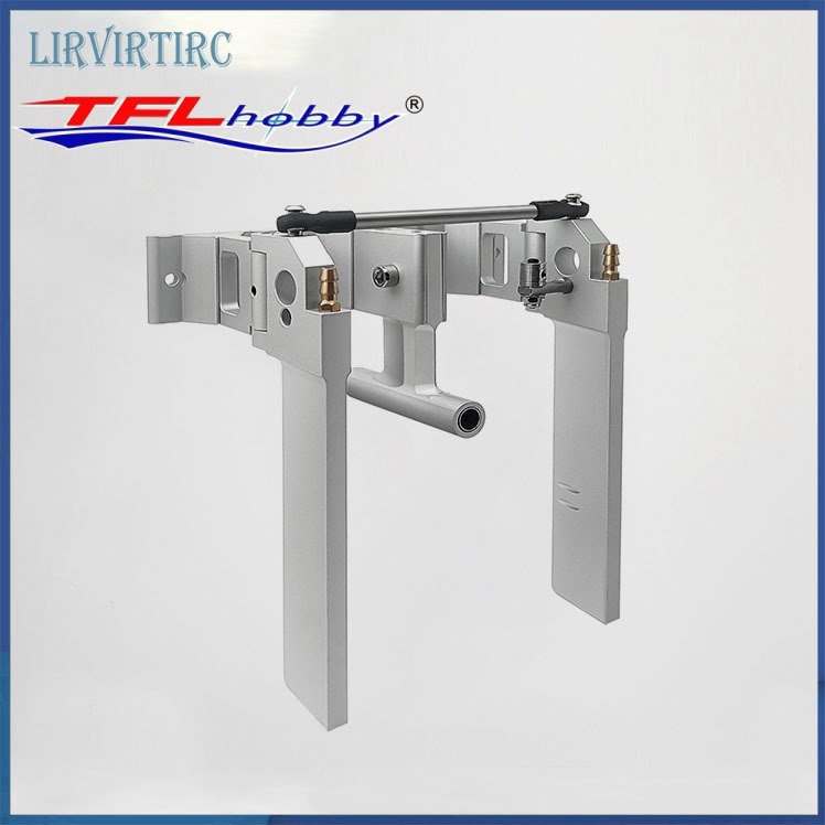 TFL 140MM Double Rudder + 6.35mm (1/4) Strut Aluminum Alloy Integrated ...