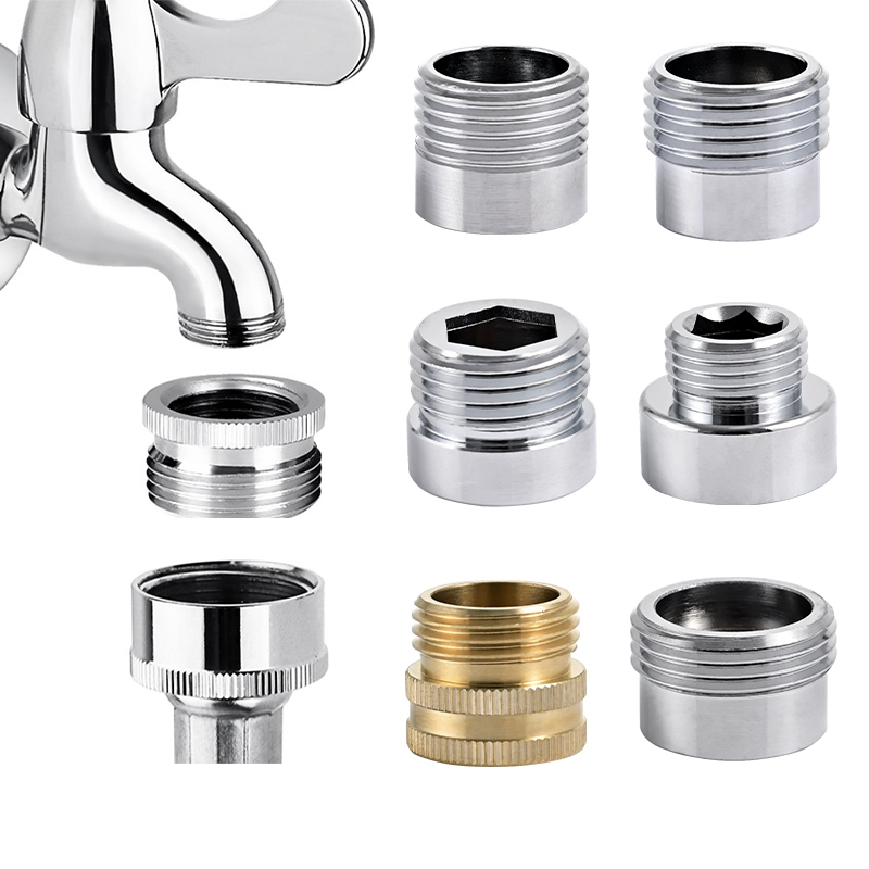 【SYH】Water Faucet Connector Threaded Connector Washing Machine Faucet ...