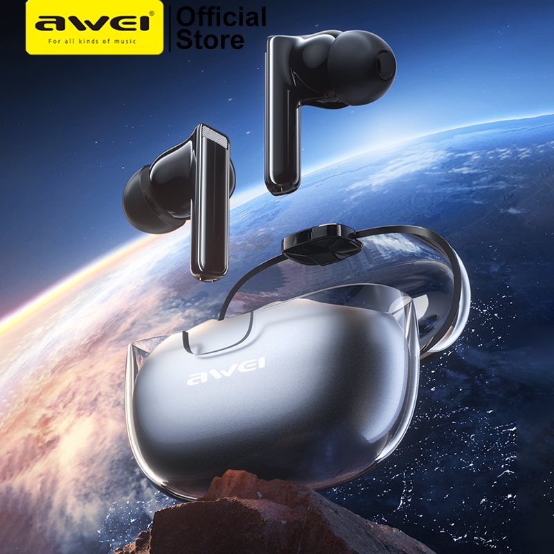 Awei T52 Bluetooth Earphone IPX6 Waterproof Ture Wireless Earbuds 9 ...