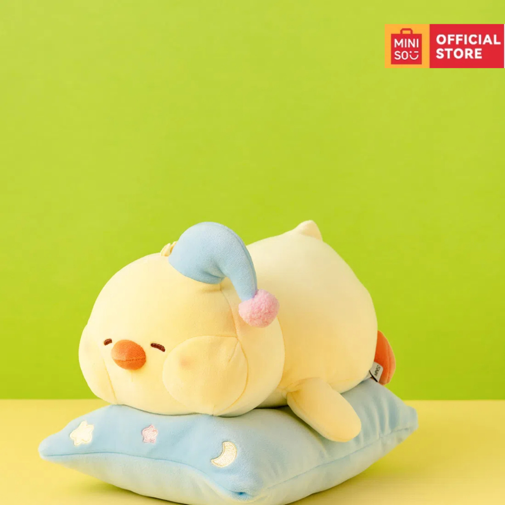 Miniso Bibi Chicken Series Dolls, Unzipped Sweet Sleeping Chicken Plush ...
