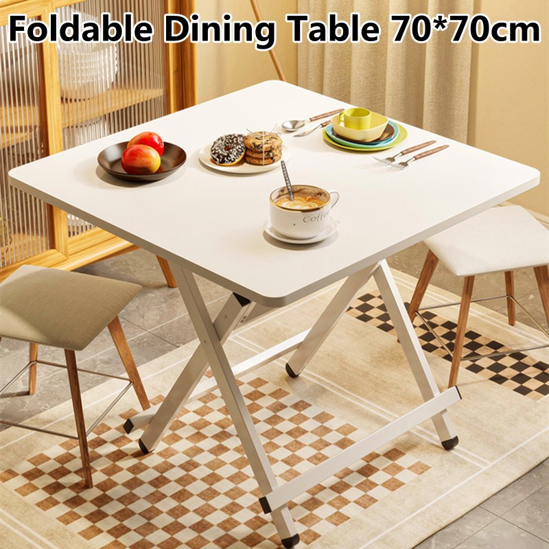 Wooden Foldable Dining Table Simple Modern Folding Computer Table ...