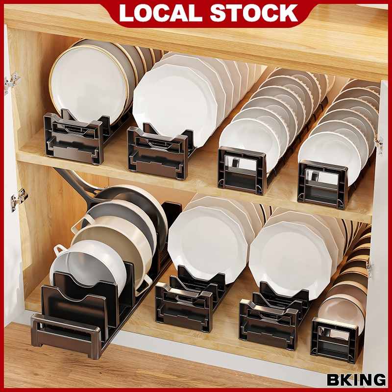 Plate Organiser For Cabinet Plate Organizer Bowl Plate Holder Dish Rack ...