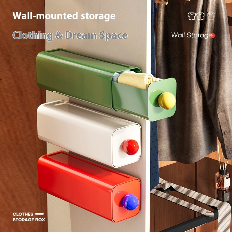 【Promotion | Half Price】EISHO Underwear Storage Hanging Box Wall ...