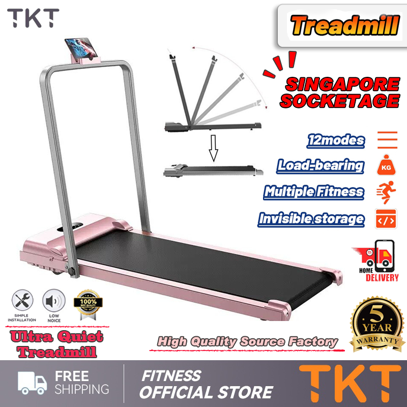 Foldable Treadmill Mini Running Singapore Standard Plug Home Gym Ultra ...