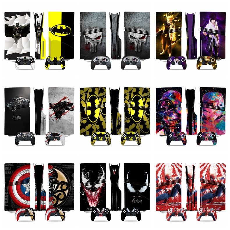 50 Colors Skin Sticker Compatible with Sony Playstation 5 Pro Disc ...