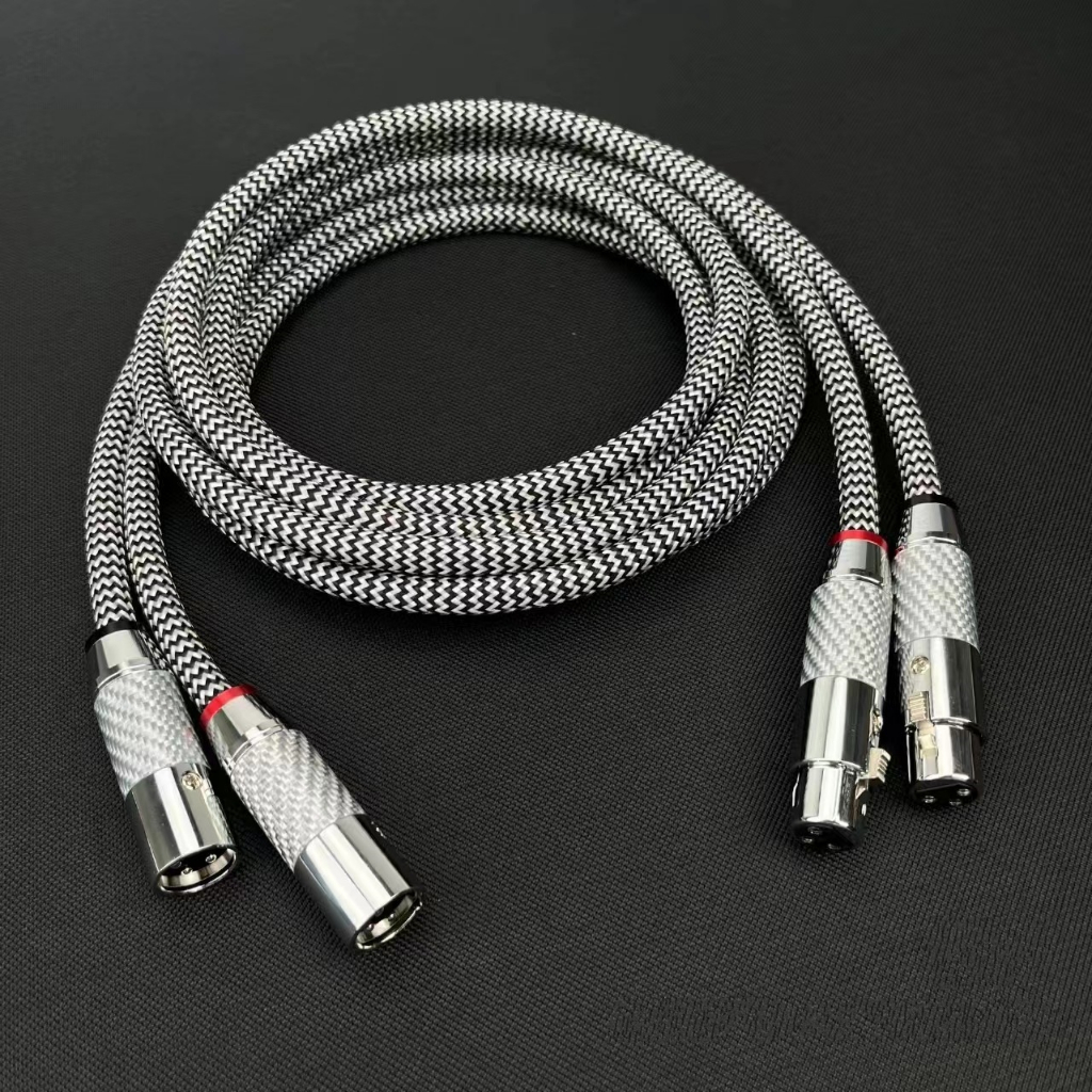 Qed Single Crystal Copper Silver Plated Balance Wire HIFI Male to ...