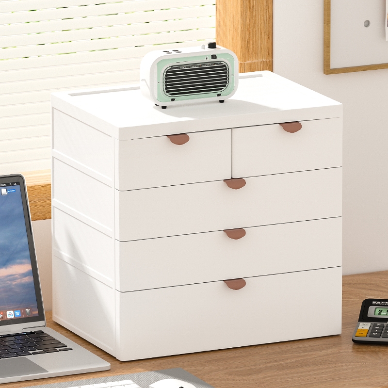 [SG Seller]Japanese pure white drawer style desktop storage, women's ...