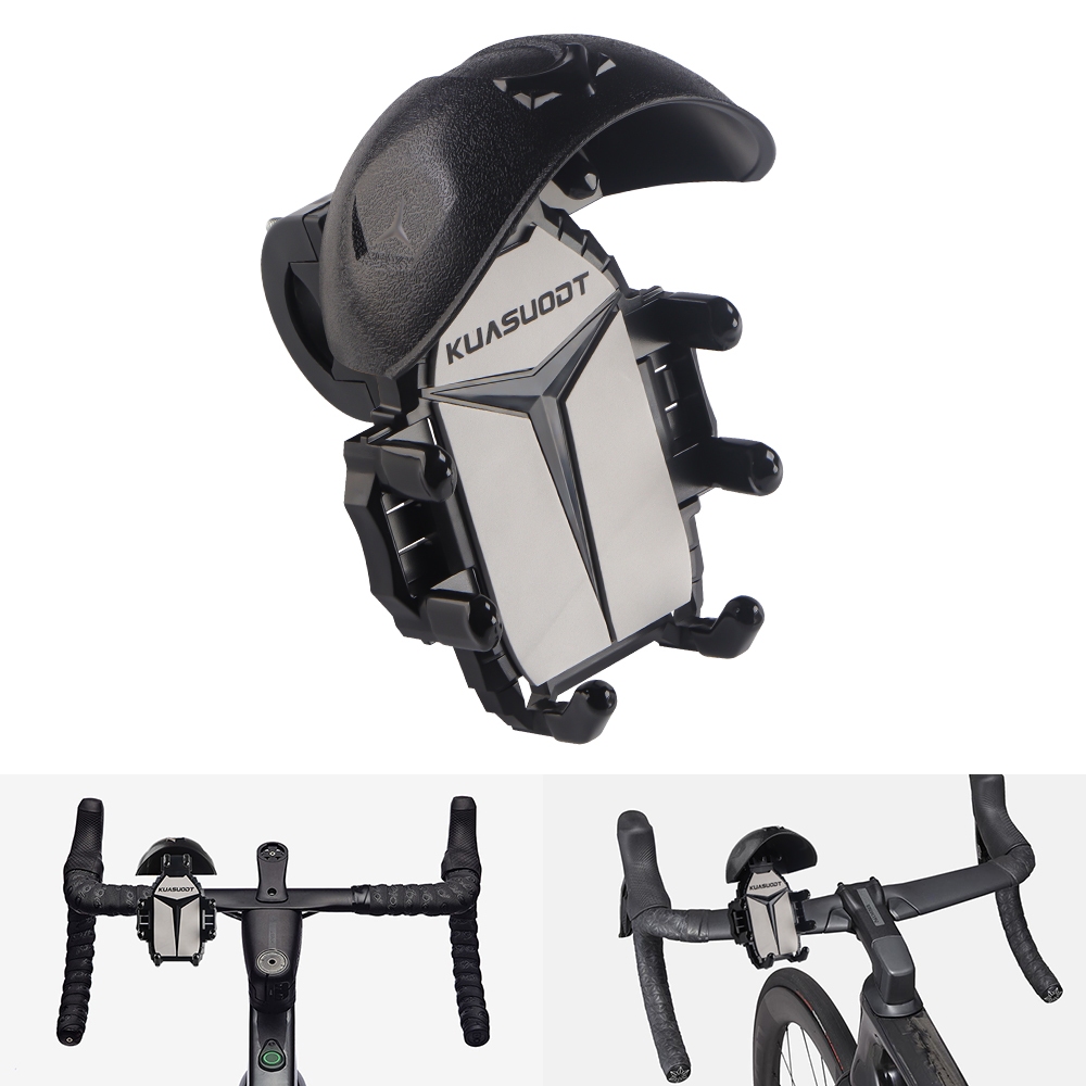 1 Piece Motorcycle Phone Mount Helmets Phone Holder Sun Shade Motorbike ...