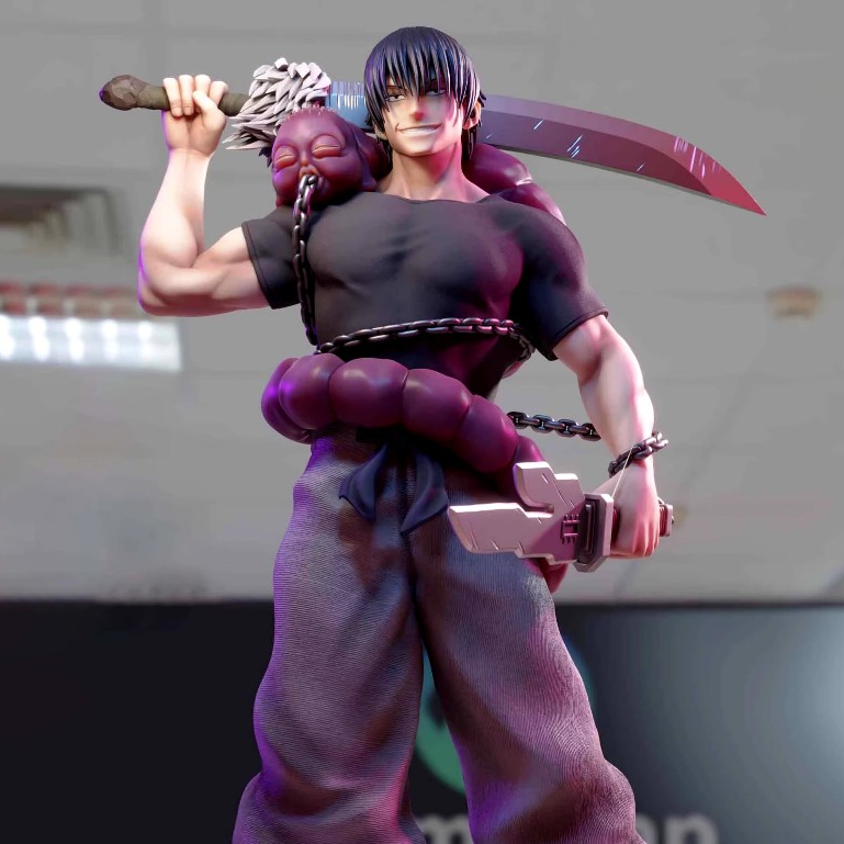 21cm Jujutsu Kaisen Fushiguro Toji Standing PVC Action Figure | Shopee ...