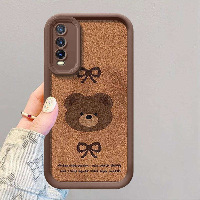 Silicone Soft Shell Cartoon Leather Phone Case Hand Strap Phone ...