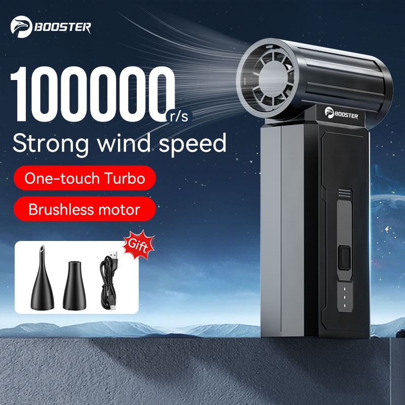 Booster MINI Turbo Fan W01 High Speed 100000 RPM Brushless Motor ...
