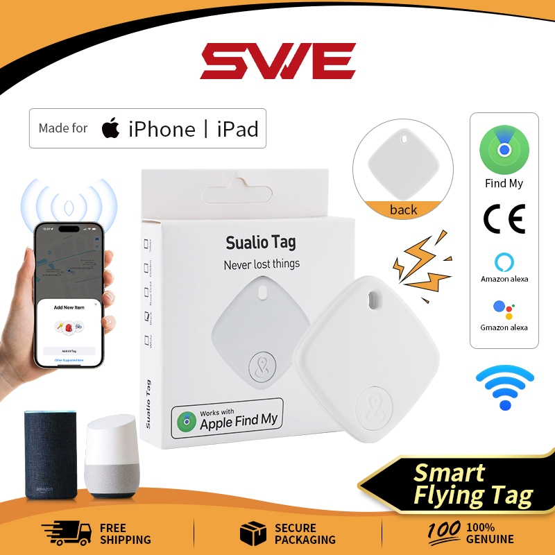 SWE work with apple Find My Finder Wireless Smart Tracker Anti-lost ...