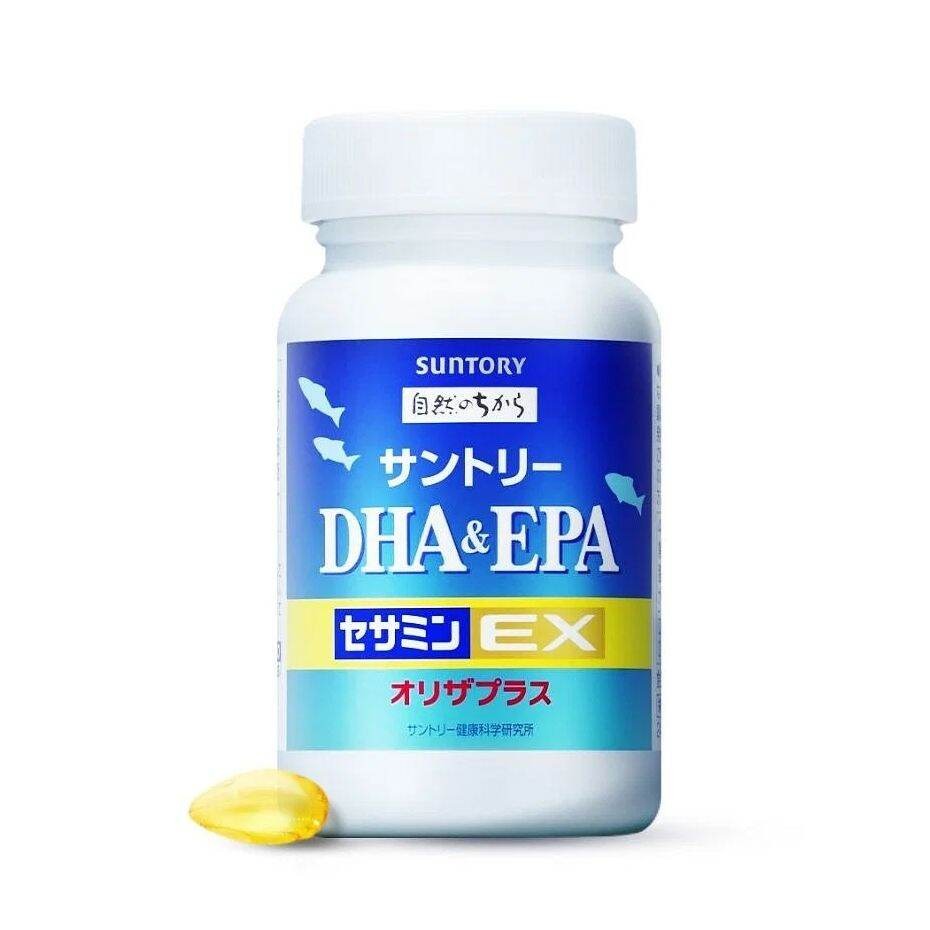Suntory High concentration of deep-sea fish oil DHA & EPA Sesame Ming ...