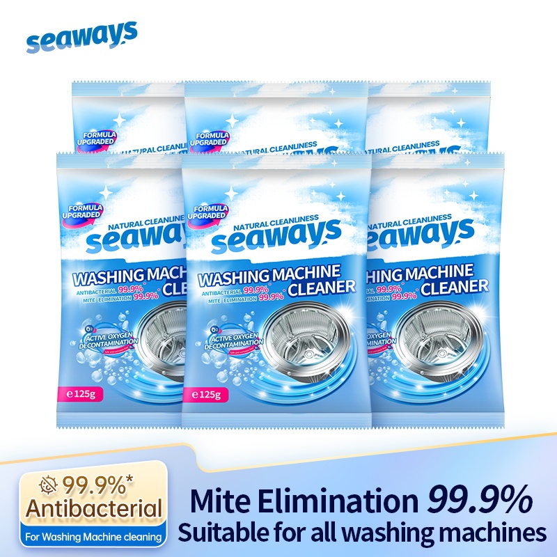Seaways Washing Machine Cleaner（125g） Antibacteria Washing Machine Drum ...