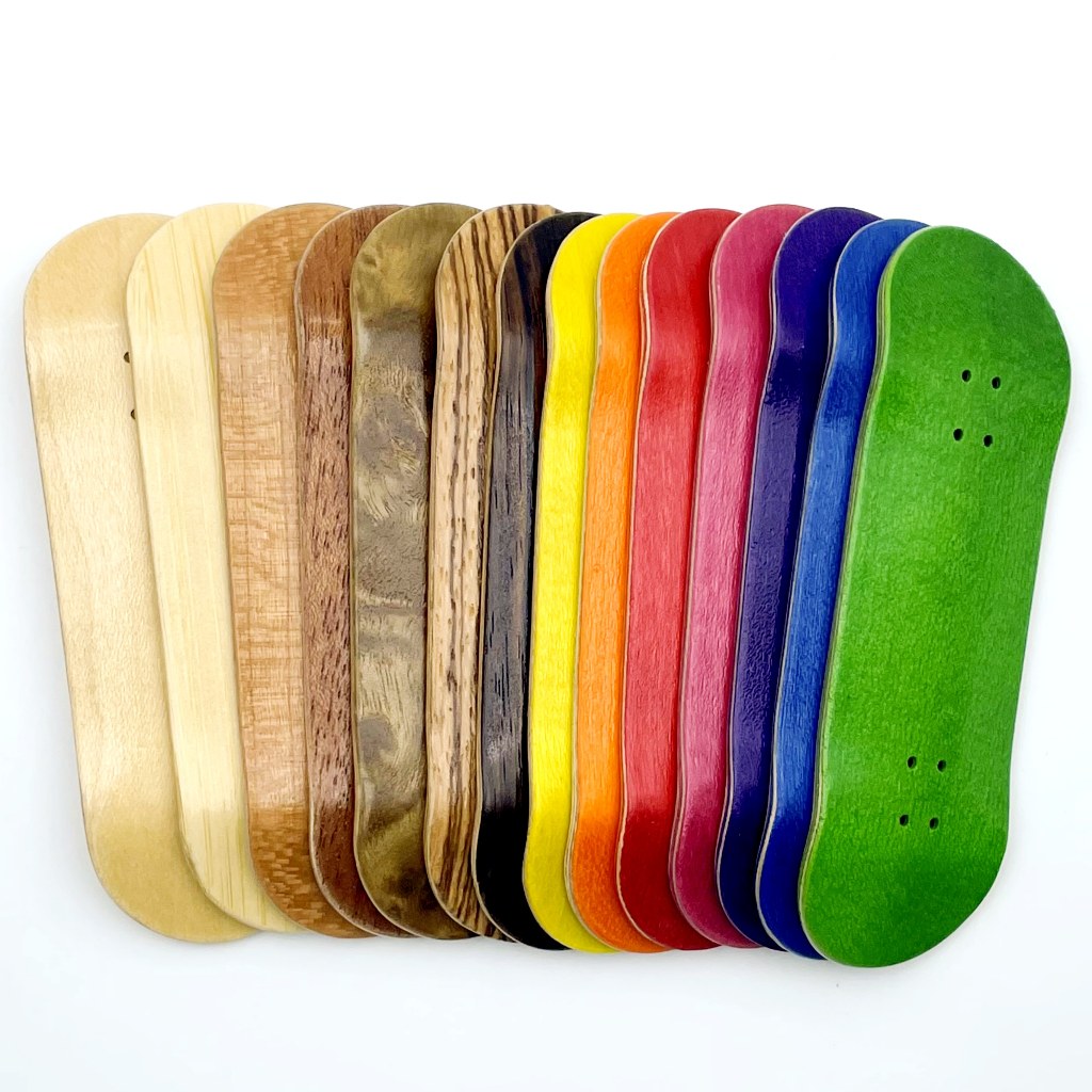32mm Wooden Fingerboard Deck Handmade Board Low Concave for Finger ...