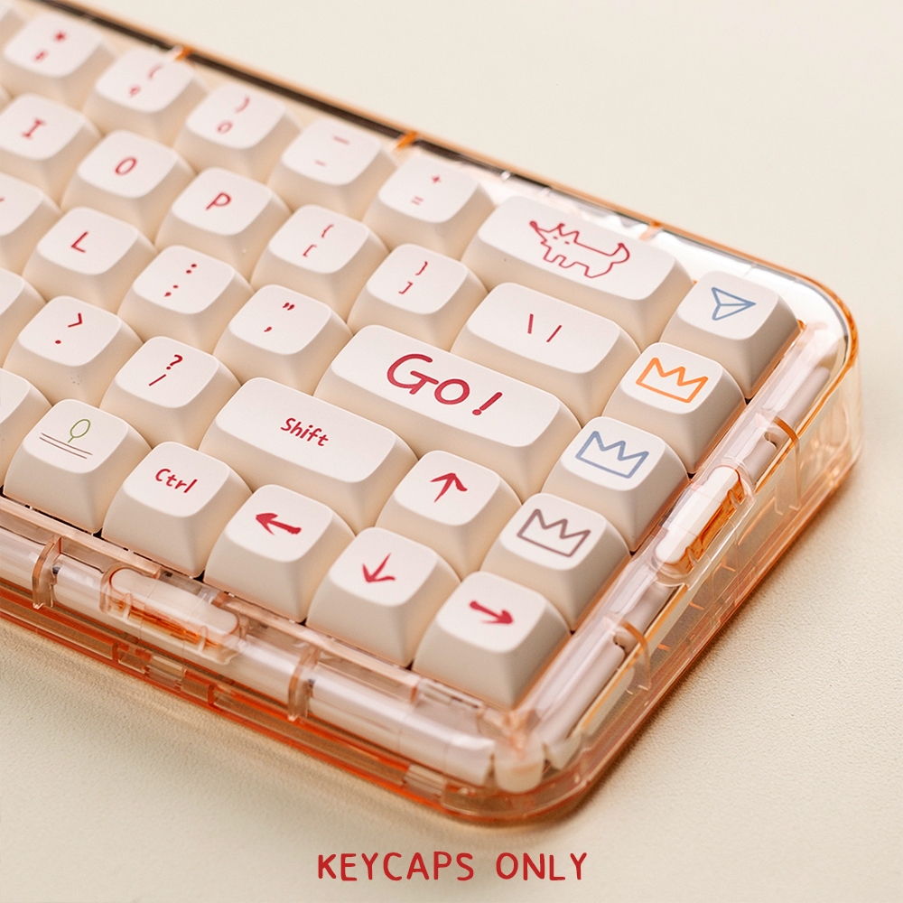 Graffiti Keycaps 129 Keys XDA Profiles PBT Dye-Sublimation For ...