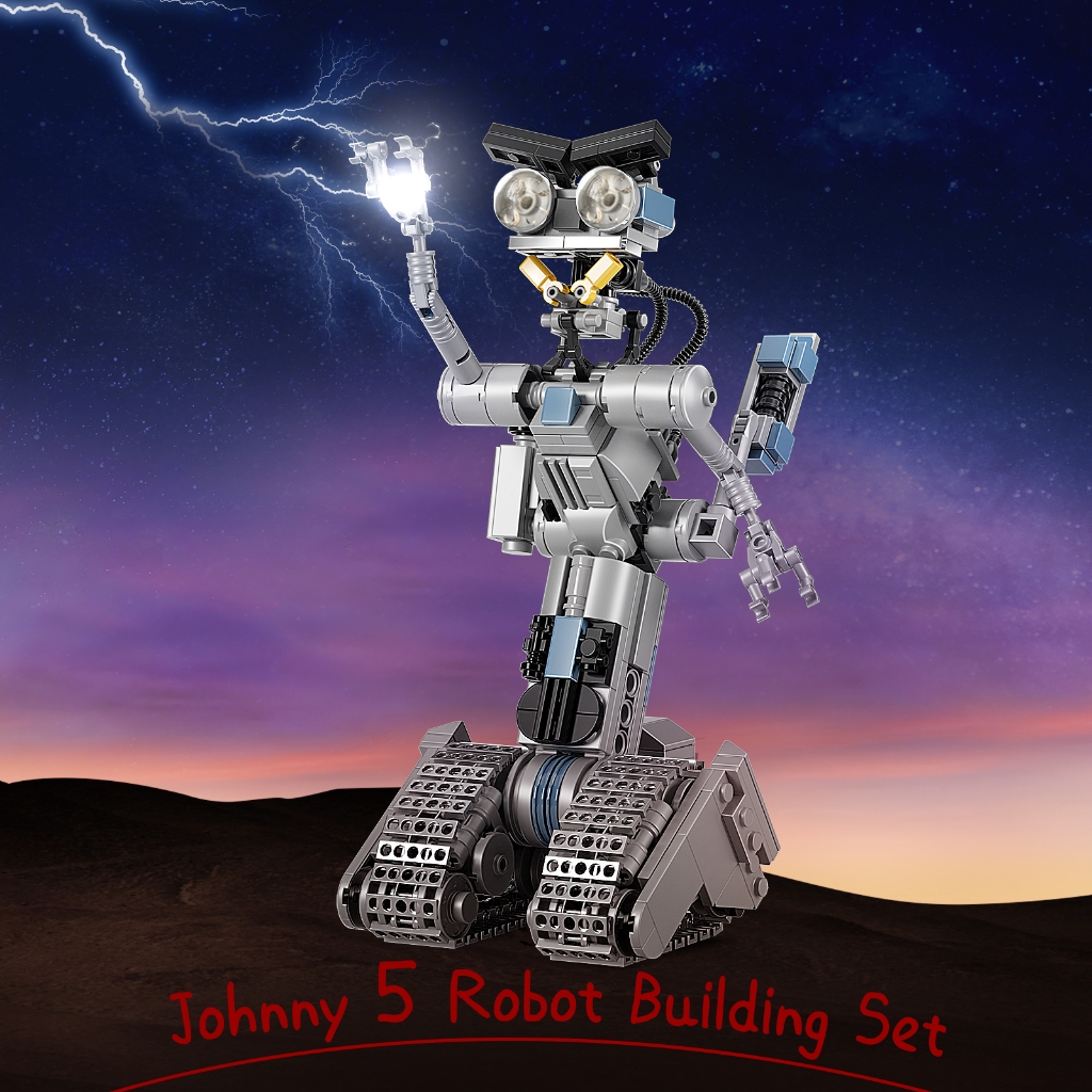 Johnny 5 Robot Model Building Blocks Children's Educational Toys Gifts ...