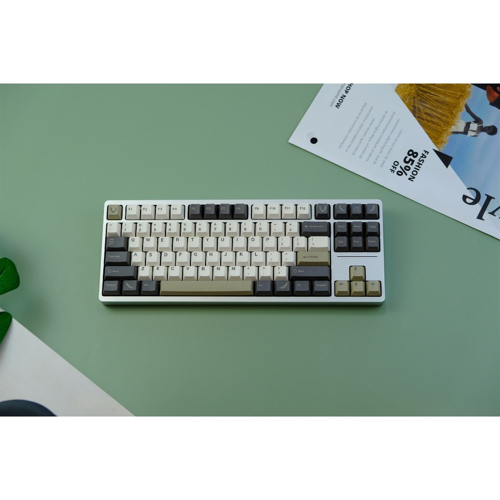 GMK Olives Keycaps 129 Keys PBT Cherry Profile DYE-SUB Personalized For ...