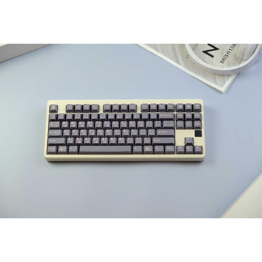 GMK OWL Keycaps 129 Keys PBT Cherry Profile DYE-SUB Personalized For ...