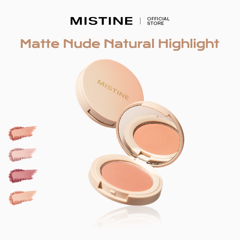 MISTINE Unfocused Blush Powder Pigmented & Blendable | Shopee Singapore