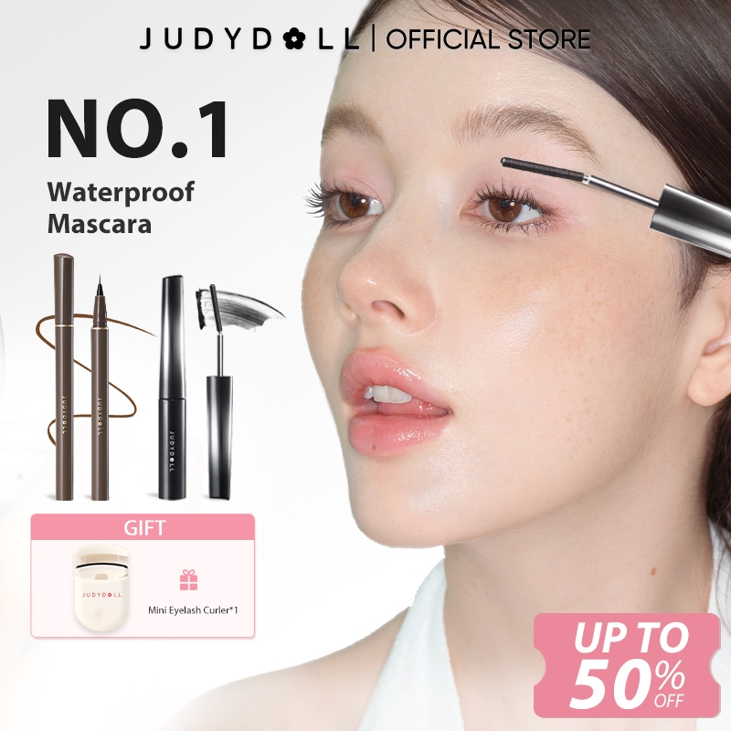 [Eyes Makeup Set] Judydoll 橘朵 Steel Pipe Mascara Ultra-Fine Liquid ...