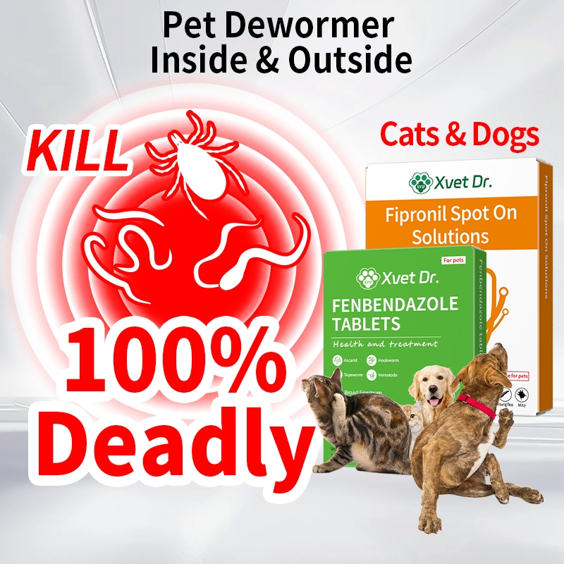 Xvet Dr. Anti Tick and Flea Medicine for Dogs and Cats Anti Flea ...