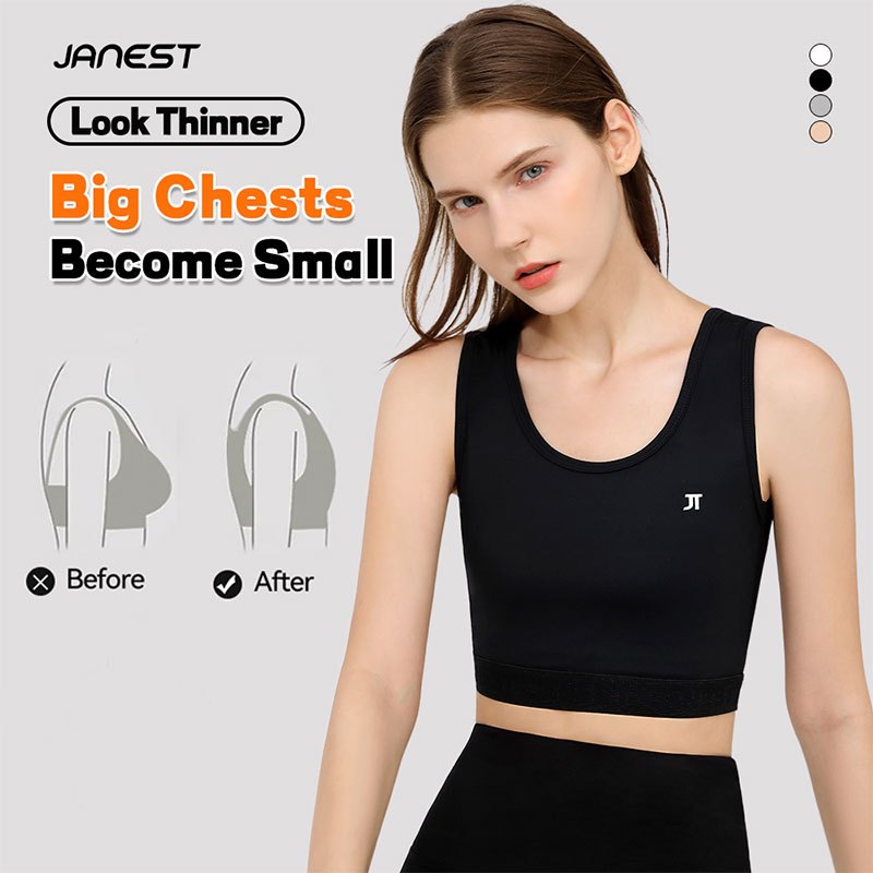 Janest Pullover Women Binder Bra Seamless 4 Colors Plus Size S-6XL ...