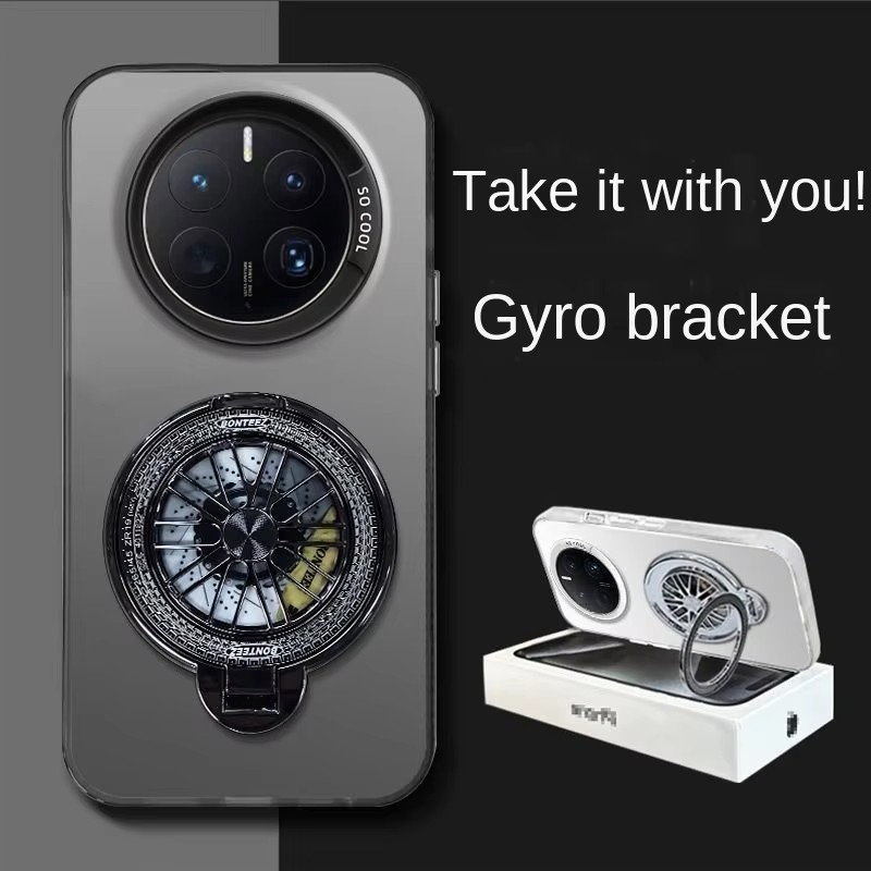 Shockproof Gyroscope Magnet Case For Huawei magic 7 6 5 4 honor 200 100 90 90gt 90lite 70 pro ...