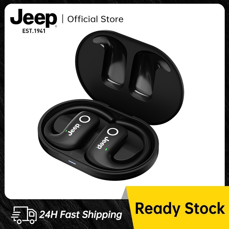 Jeep EC022 Open Ear Earphone Bluetooth 5.3 Wireless Earbuds IPX5 ...