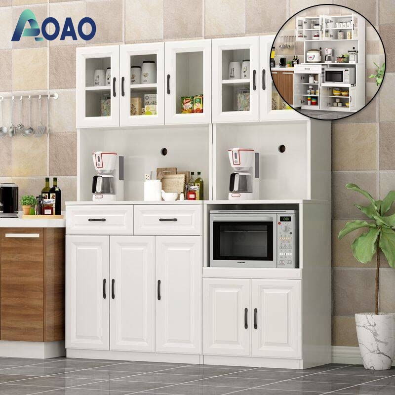 AOAO Kitchen Cabinet Sideboard Cabinet Modern Minimalist Locker Dining ...
